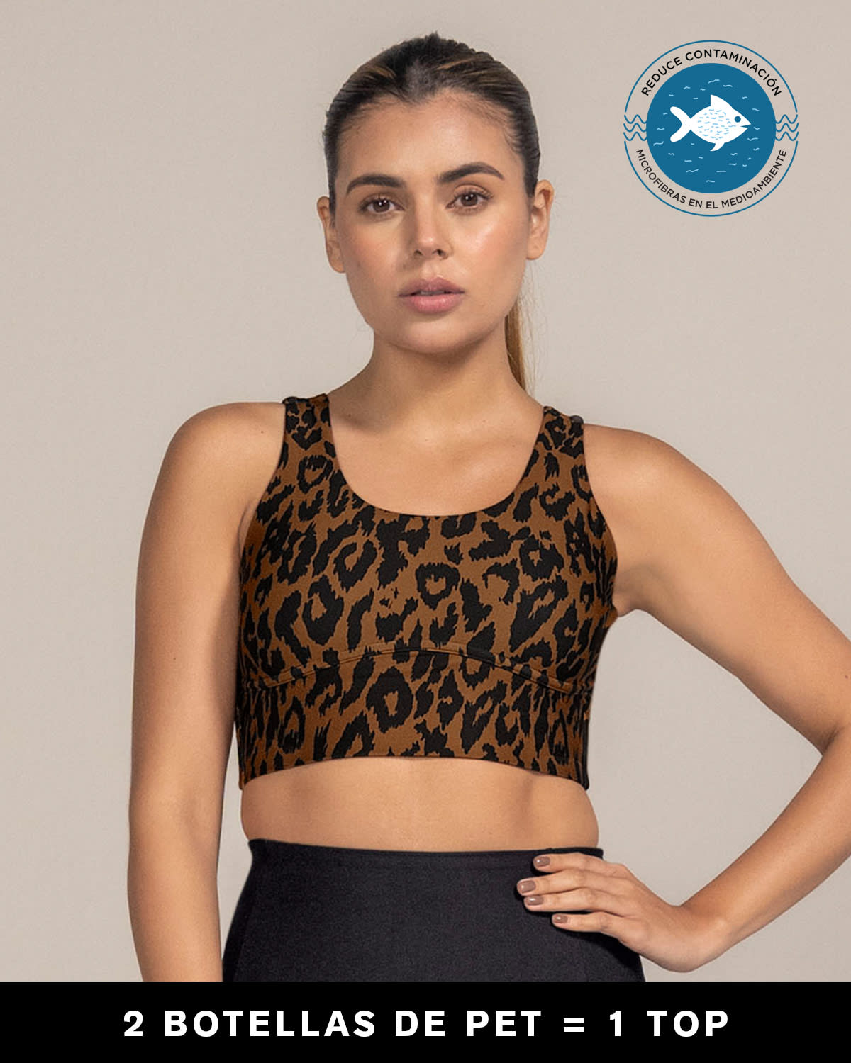 Eco-Friendly Sports Bra with Super Support - Leonisa